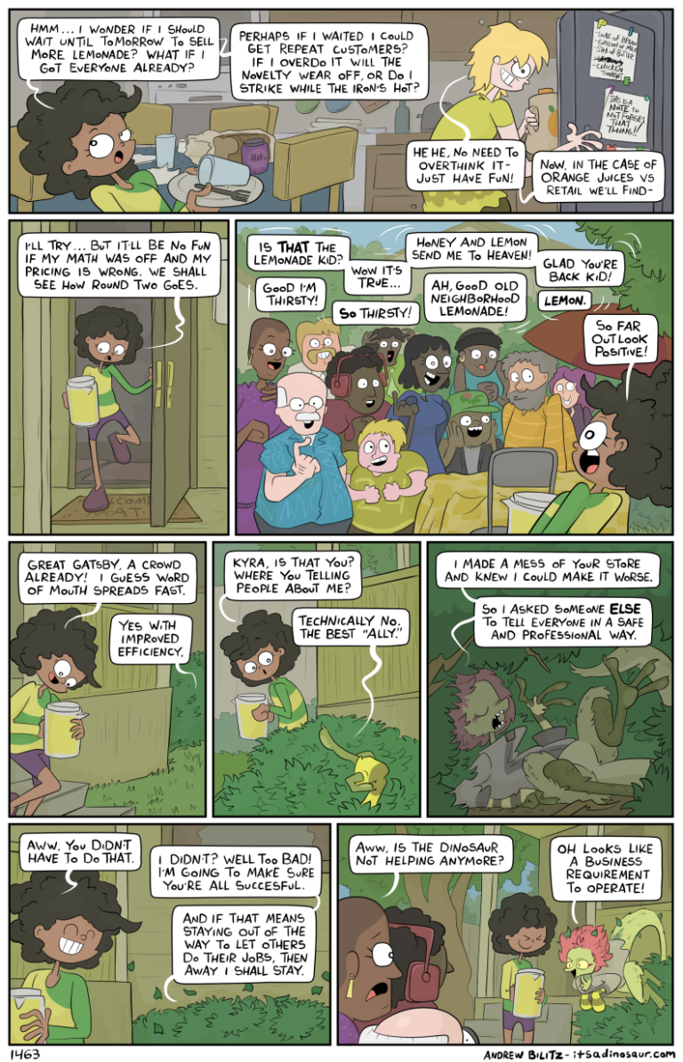 1463 – It's a Dinosaur